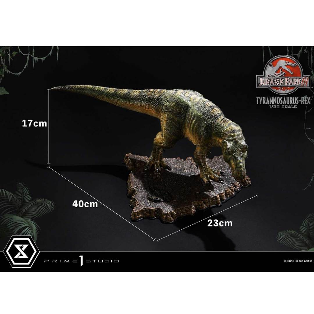 Jurassic Park III (Film) Tyrannosaurus-Rex Figure by Prime1 Studios ...