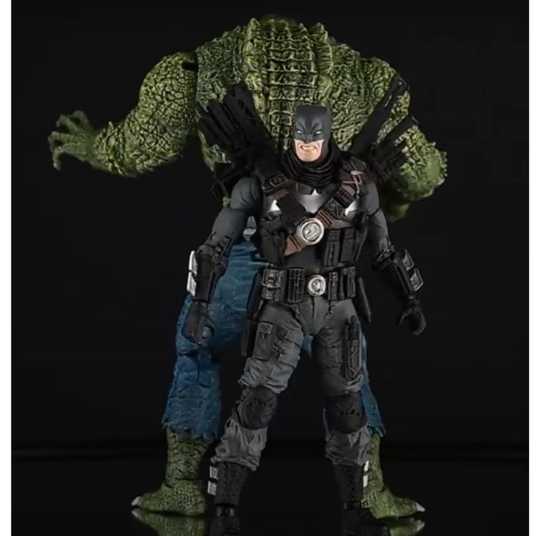 Batman and Killer Croc Action Figure By Mcfarlane Toys - www ...