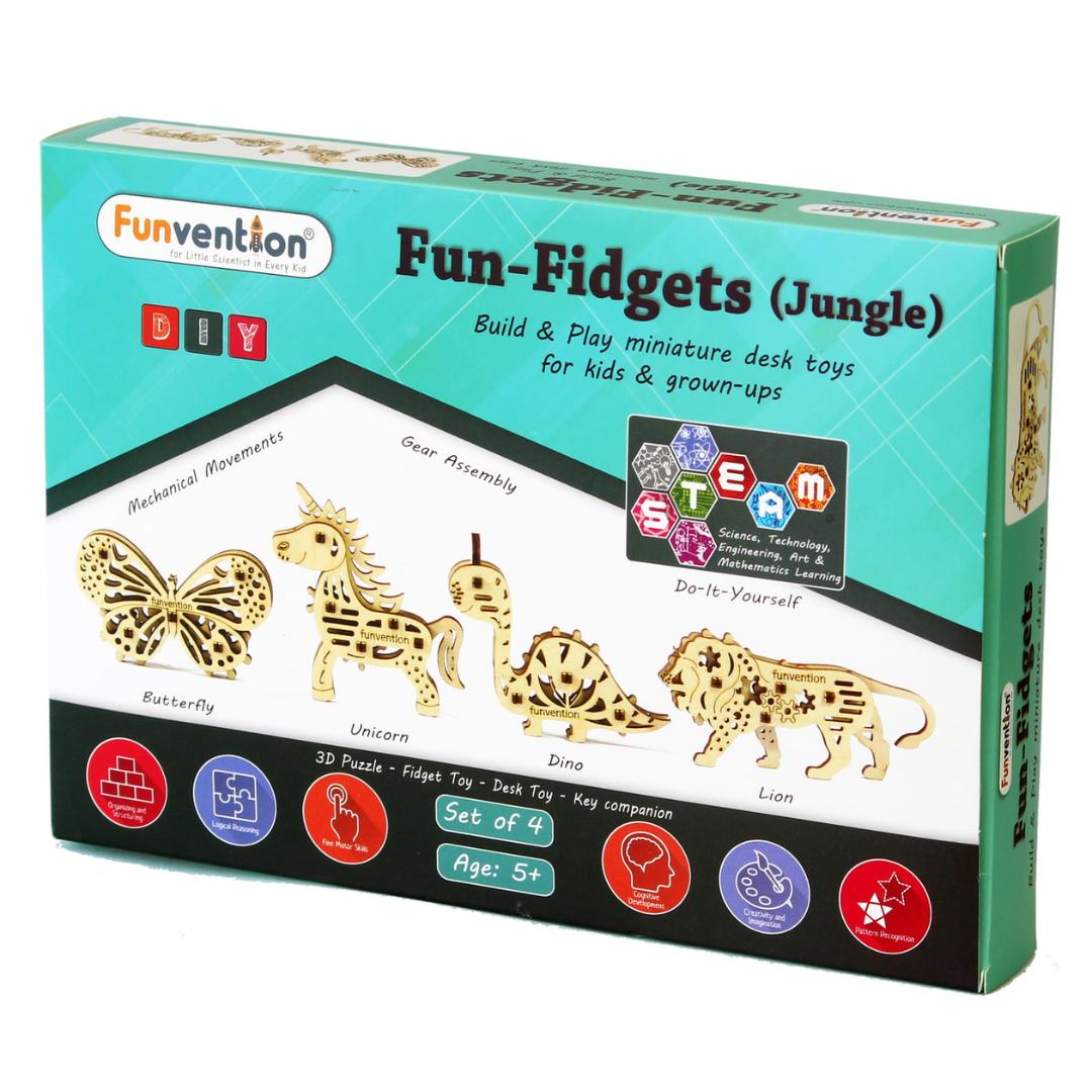 Animal DIY Fidgets Kits set of 4 - www.superherotoystore.com