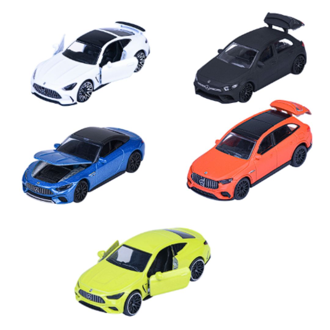 Mercedes Benz AMG 1:64 Scale 5 Pack Die-Cast Car Set by Majorette - www ...