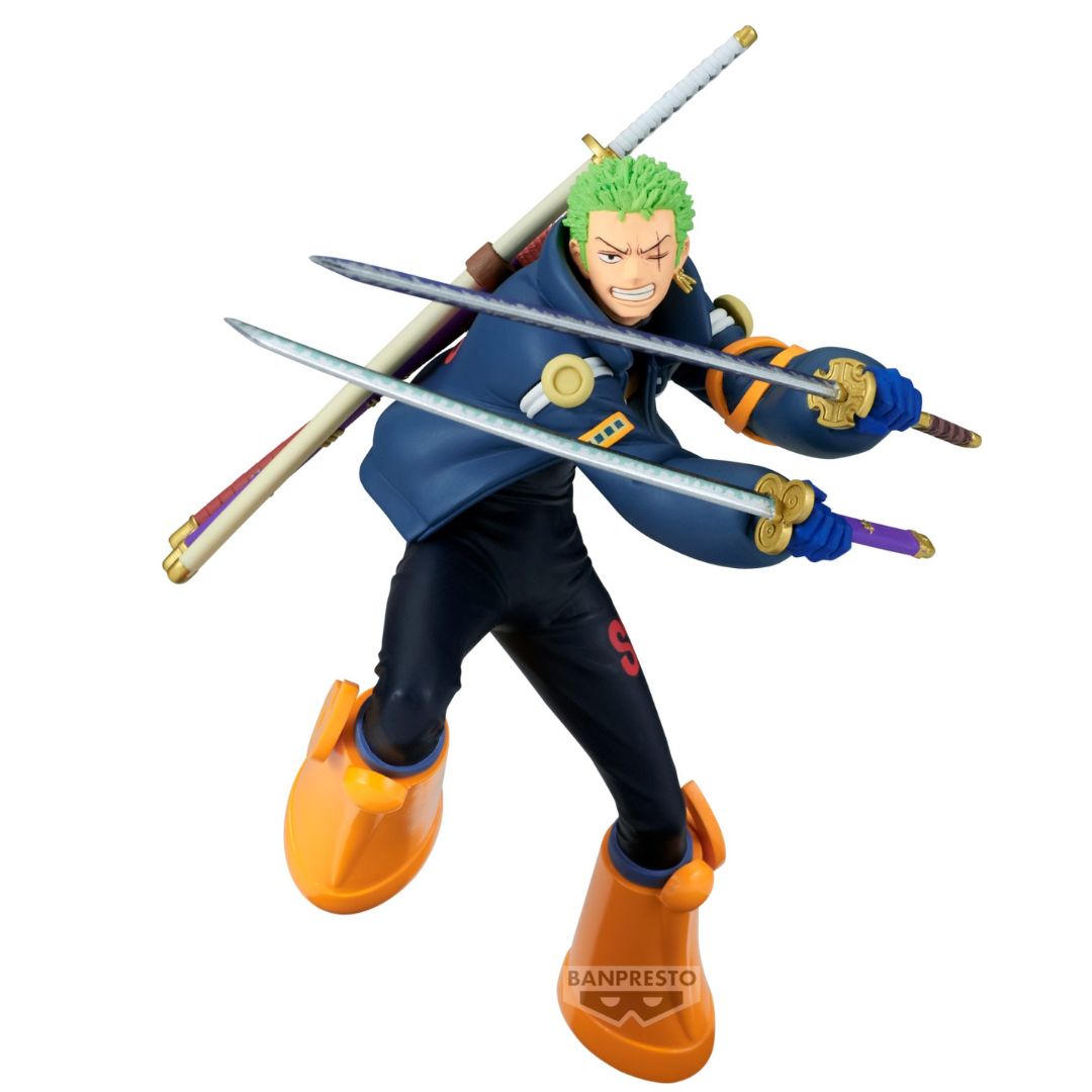 One Piece Battle Record Collection - Roronoa Zoro Statue By Banpresto ...