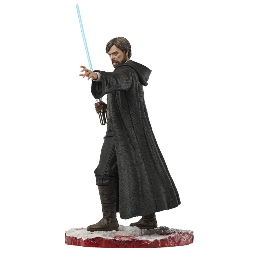 Star Wars: The Last Jedi Luke Skywalker Crait Milestones Statue by Dia ...