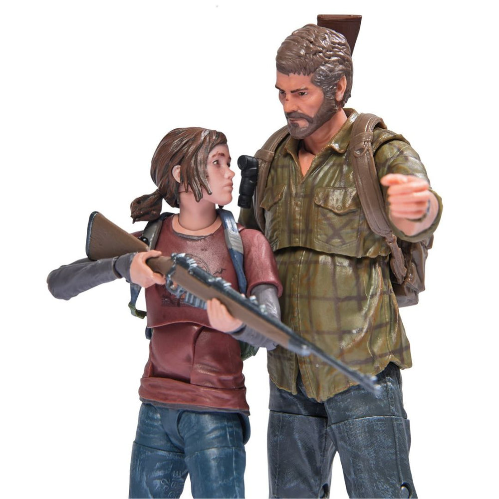 The Last Of Us Shapes Collection Joel And Ellie Action Figure 2-Pack B ...