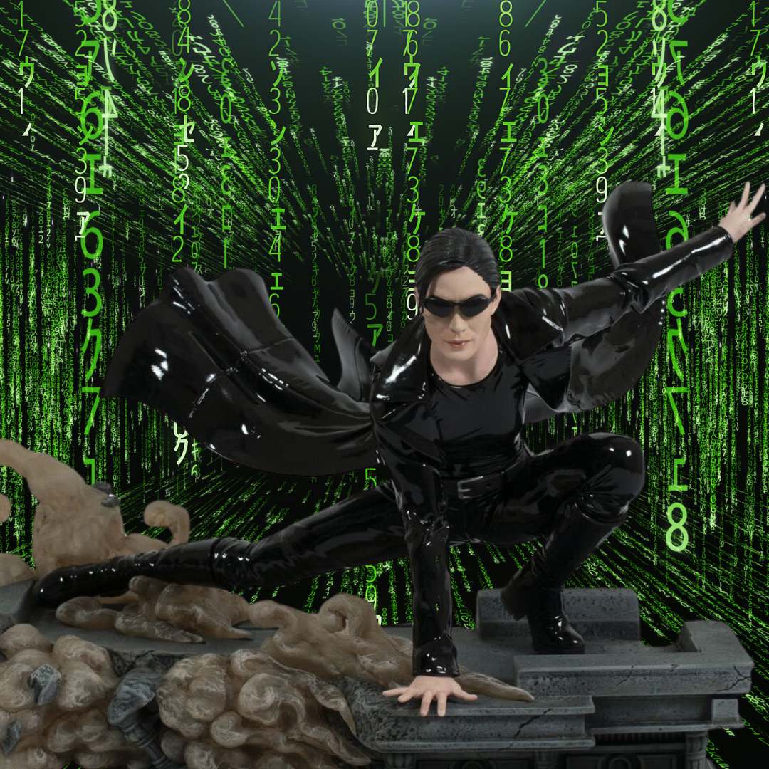 The Matrix Gallery Trinity Deluxe Statue by Diamond Gallery - www ...