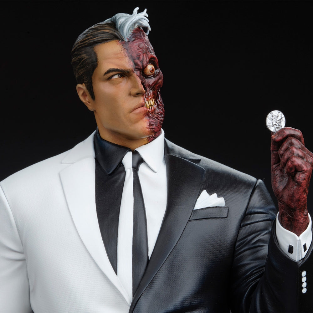 Two-Face Quarter Scale Maquette by Tweeterhead - www.superherotoystore.com