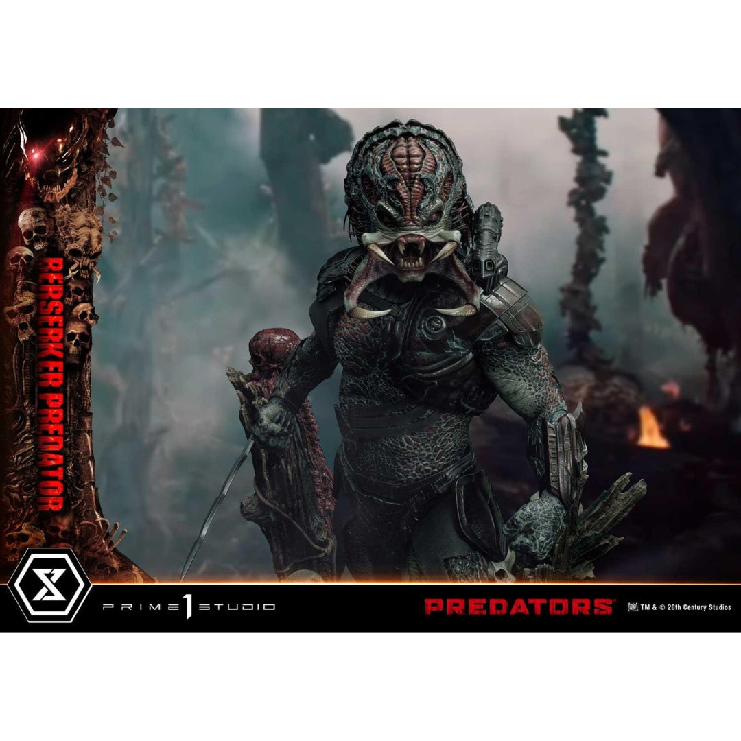 Predators (Film) Berserker Predator DX Bonus Version Statue by Prime 1 ...