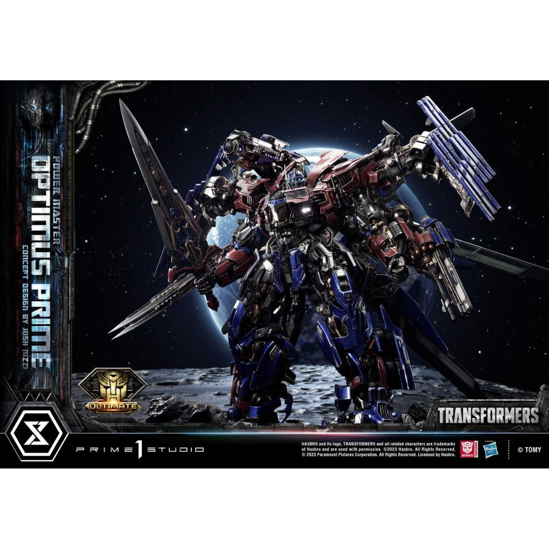 Transformers (Film) Power Master Optimus Prime Ultimate Bonus Version ...