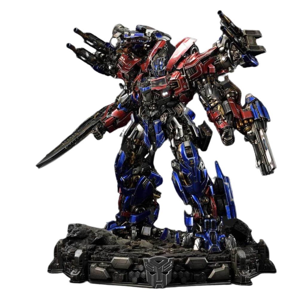 Transformers (Film) Power Master Optimus Prime Ultimate Bonus Version ...