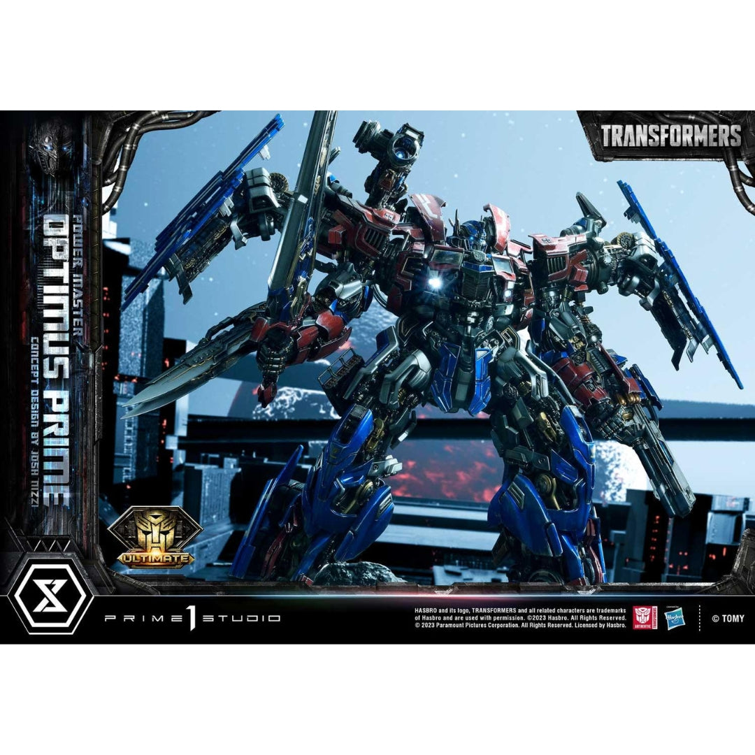 Transformers (Film) Power Master Optimus Prime Ultimate Bonus Version ...