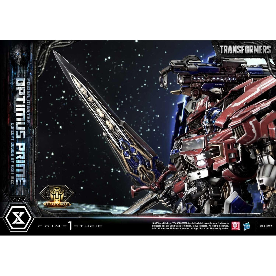 Transformers (Film) Power Master Optimus Prime Ultimate Bonus Version ...
