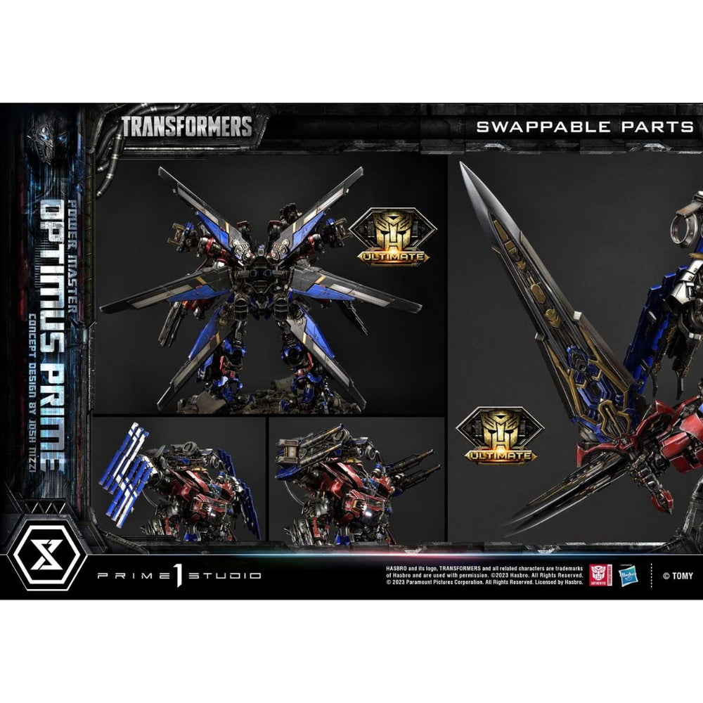Transformers (Film) Power Master Optimus Prime Ultimate Bonus Version ...