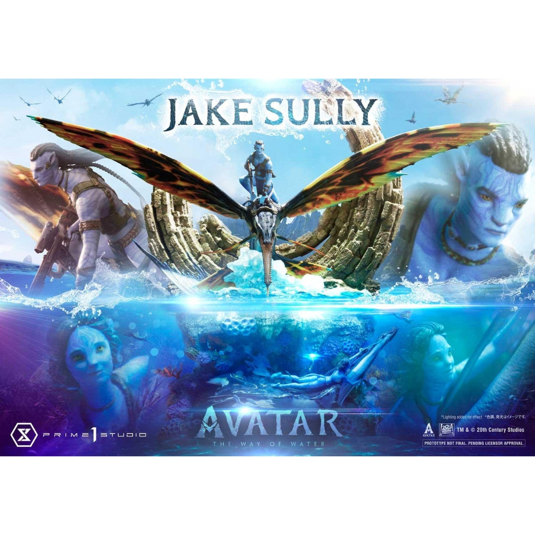 Avatar: The Way of Water Jake Sully Bonus Version Statue by Prime 1 St ...