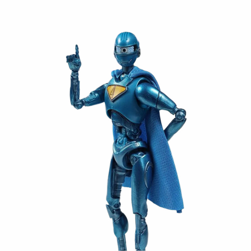 Superman Robot #4 Superman Movie Chase Deluxe Action Figure By Mcfarla ...