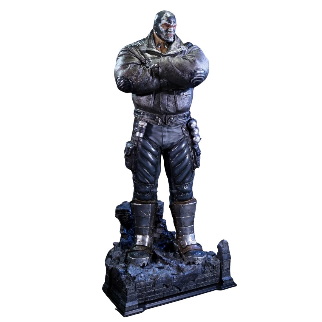 Bane Arkham Origins Concept Art Bane Mercenary Version Statue Arkham