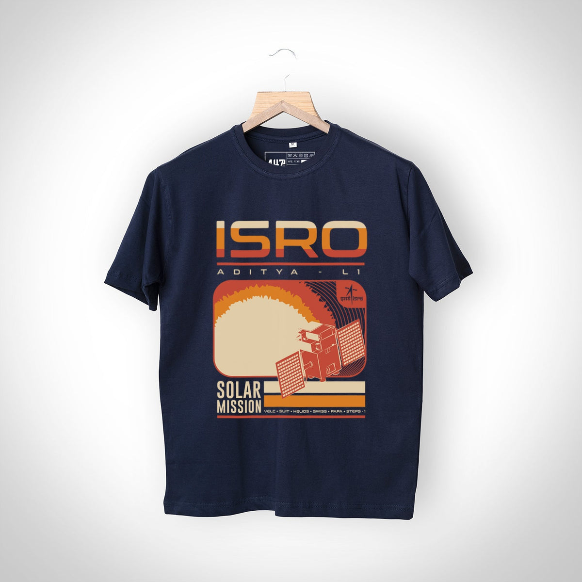 ISRO Navy Aditya L-1 T-Shirt - www.superherotoystore.com