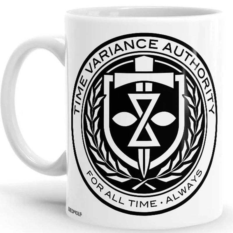 TVA Logo- Marvel Official Mug - www.superherotoystore.com