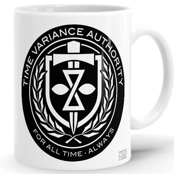 TVA Logo- Marvel Official Mug - www.superherotoystore.com