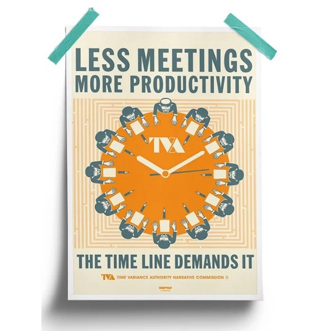 Less Meetings More Productivity - Marvel Official Poster - www ...
