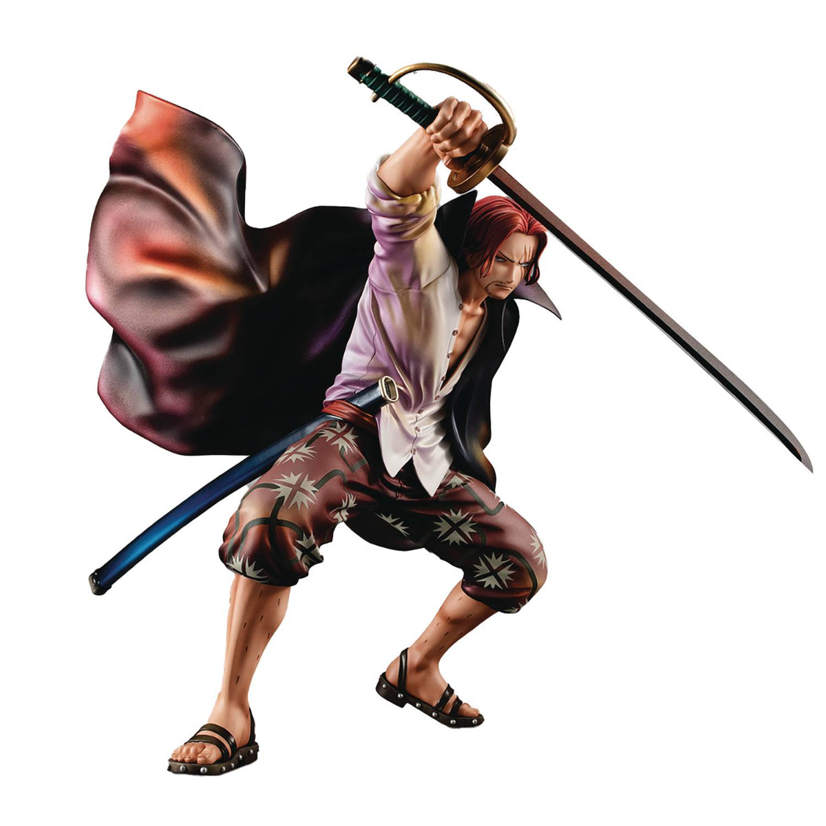 One Piece Red-haired Shanks Playback Memories Statue by Megahouse - www ...